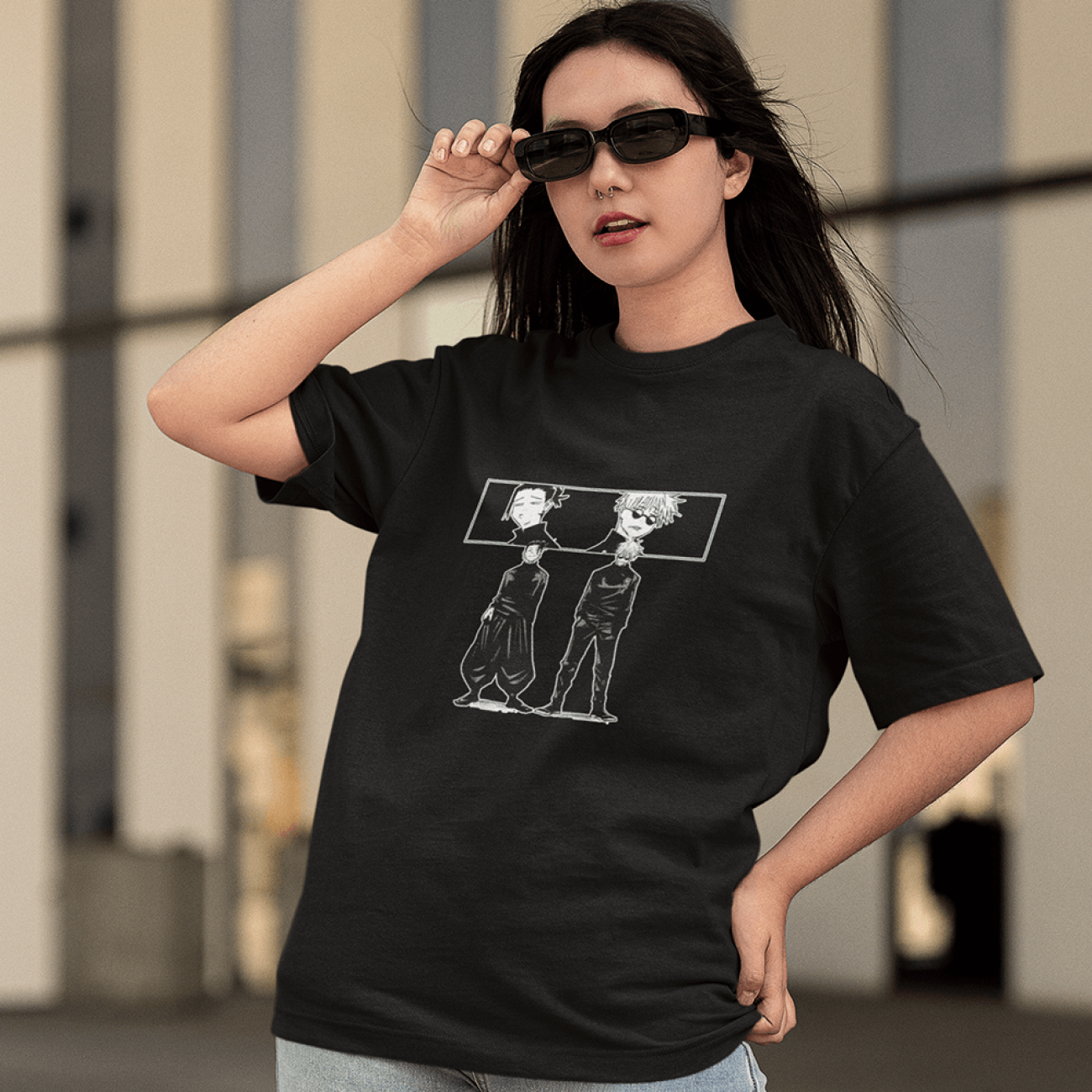 Jujutsu Kaisen Geto Ve Gojo Tişört