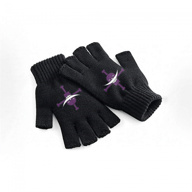 One Piece Beyaz Sakal Logo Eldiven