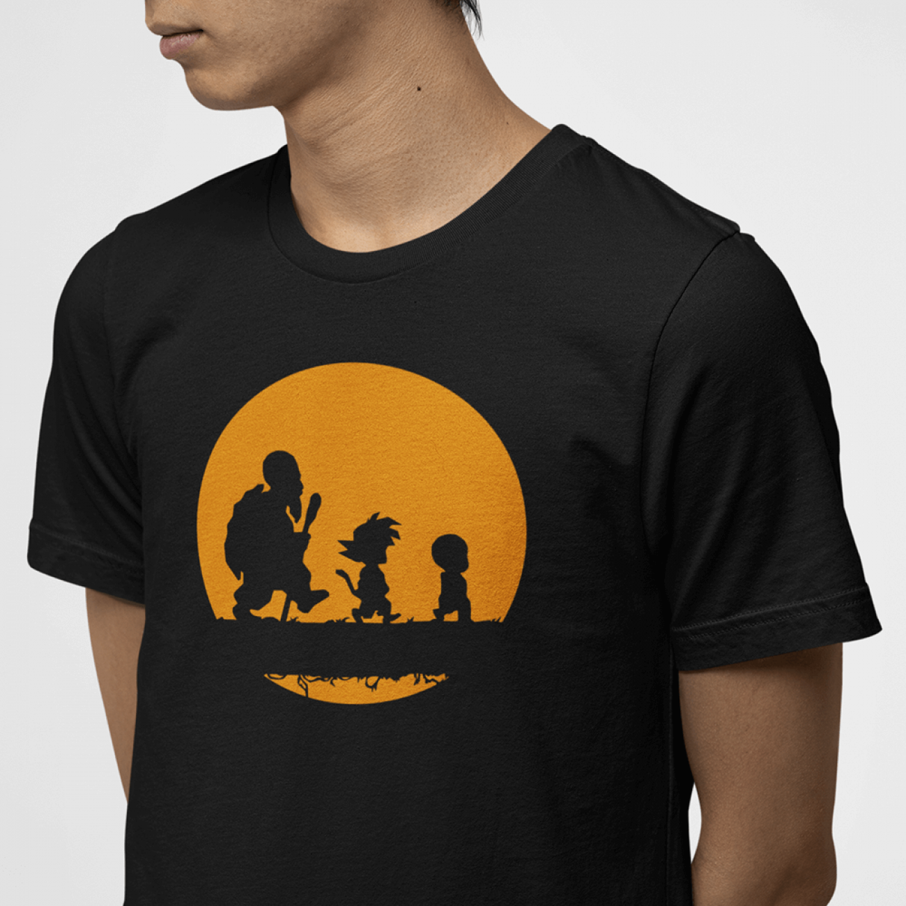 Dragon Ball Master Roshi And Goku Tişört