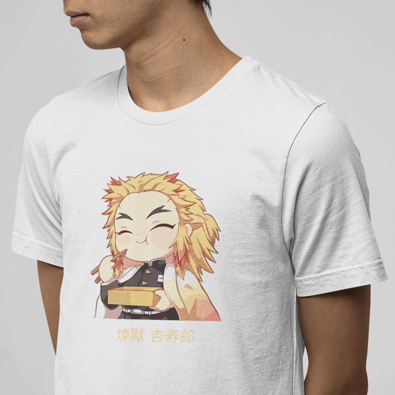 Demon Slayer Rengoku Kawaii Tişört