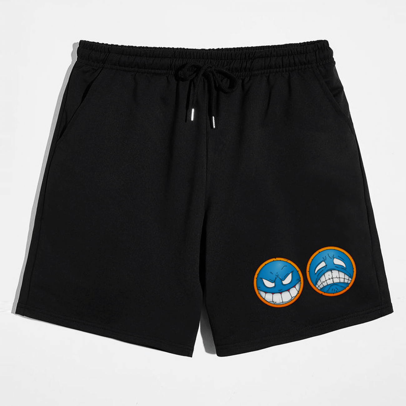 One Piece Ace Smile Logo Şort - Anime Evim