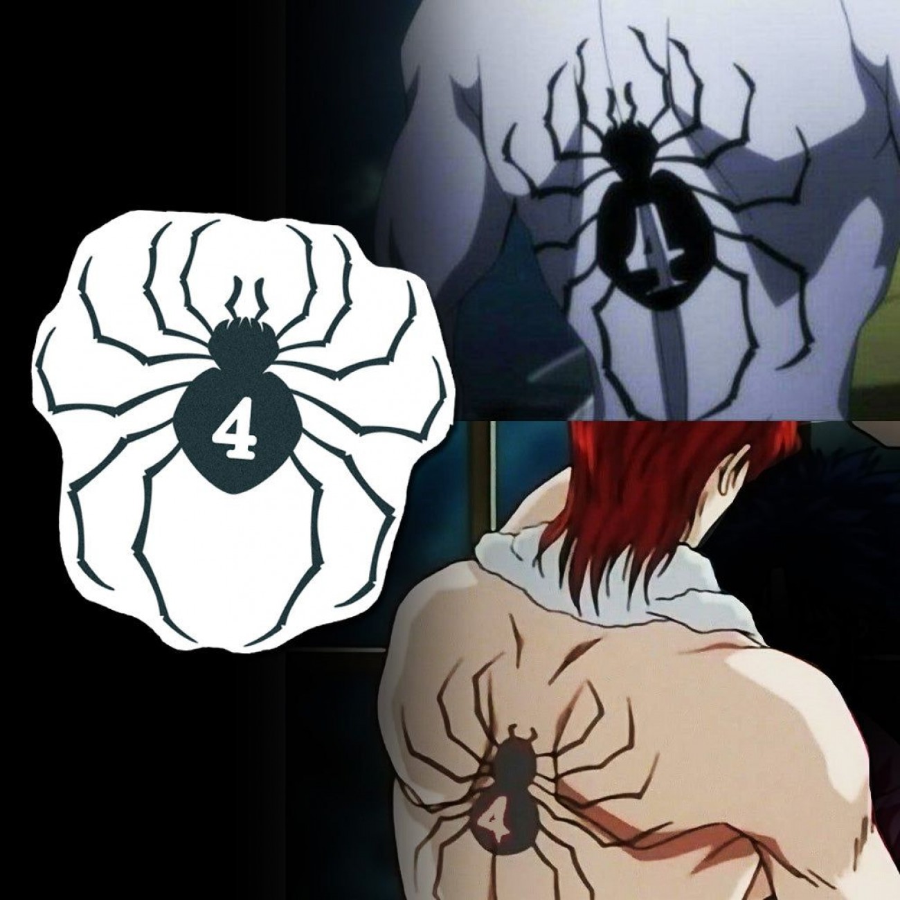 Hunter X Hunter Hisoka #4 Spider Tişört